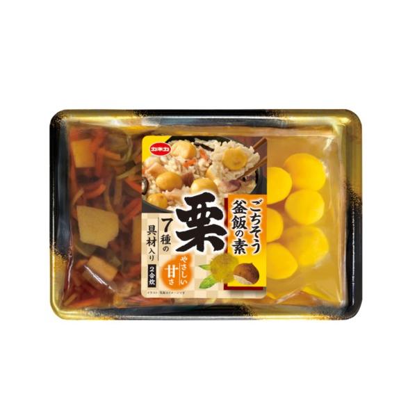 ★パッケージ・商品内容等は、予告なく変更する場合も　ございます。予めご了承ください。★当店では複数の店舗で在庫を共有しております。　在庫切れの場合もございますので予めご了承ください。【商品の特長】●ほんのり甘い栗と、彩り豊かな6種の具材を合...