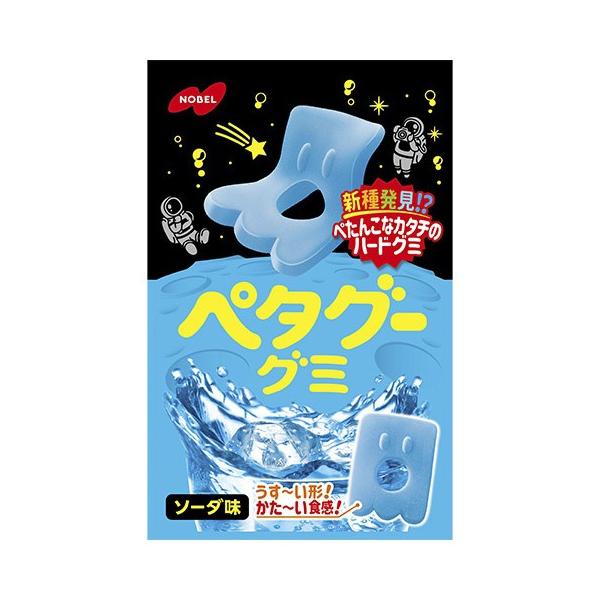 ★パッケージ・商品内容等は、予告なく変更する場合も　ございます。予めご了承ください。★当店では複数の店舗で在庫を共有しております。　在庫切れの場合もございますので予めご了承ください。【商品の特長】ぺたんこ型の爽やかなソーダ味！ついつい食べ過...