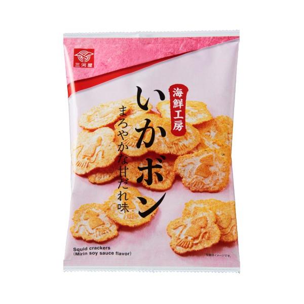 ★パッケージ・商品内容等は、予告なく変更する場合も　ございます。予めご了承ください。★当店では複数の店舗で在庫を共有しております。　在庫切れの場合もございますので予めご了承ください。【商品の特長】いかの絵柄が可愛らしく、パリッとした食感と香...
