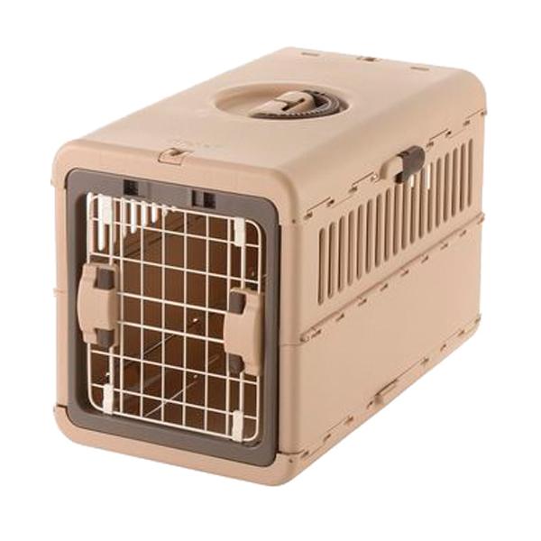 お外でキャリー、お家でハウス、たたんでぺったんこ！ペットを守る丈夫なハードタイプシートベルトに固定できるから、車での安全対策に。使わないときは、スリムに収納できます。プラスチック製なので、水洗いできてお手入れ簡単。2014グッドデザイン賞受...