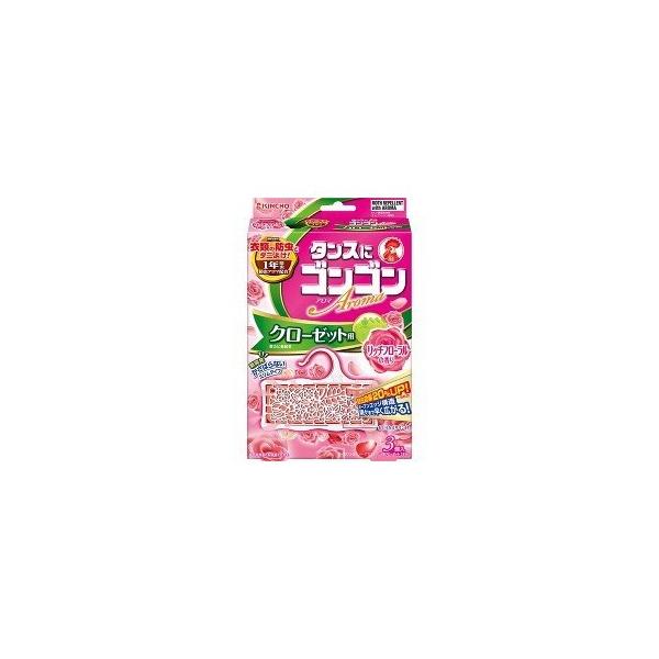 ★パッケージ・商品内容等は、予告なく変更する場合もございます。　予めご了承ください。★複数の店舗で在庫を共有しておりますので、在庫切れの場合もございます。　予めご了承ください。【商品詳細】●ダニよけ効果をプラスした衣類用防虫剤●防虫アロマと...