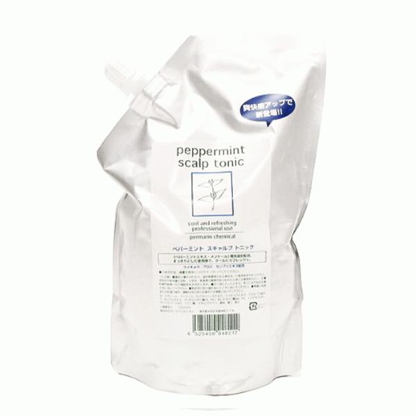 ペパーミントエキス・メンソール爽快成分配合。ウイキョウ・アロエ・センブリエキス配合。業務用トニックです。爽やかな香りです。[美容・ヘアケア商品][サロン専売品][その他][JAN: 4525450048212][美容・ヘアケア商品][サロン...