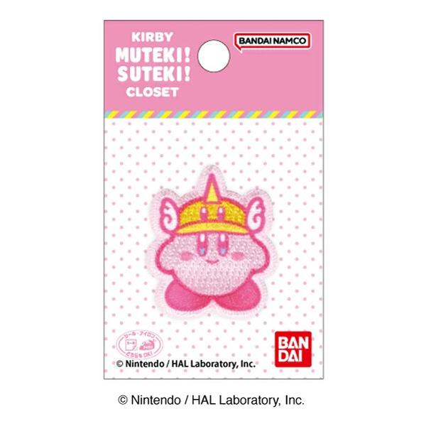 「星のカービィ」がさまざまな能力に変身する「KIBBY MUTEKI!SUTEKI!CLOSET」シリーズ♪便利なシール・アイロン両用タイプの「シールワッペン」です。帽子やスモッグ、レッスンバッグなど、持ち物の目印にちょうどいいサイズ。入園...