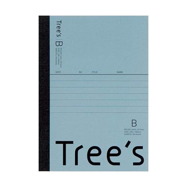 カラーを楽しむ、いつものノート「Tree's」は、いつもあなたの傍らにあるスタンダードノートです。無駄をそぎ落としたシンプルかつ実用的なデザインで、豊富なサイズ展開とカラーバリエーションで目的に合わせて使い分けできます。【特徴】・書きやすい...