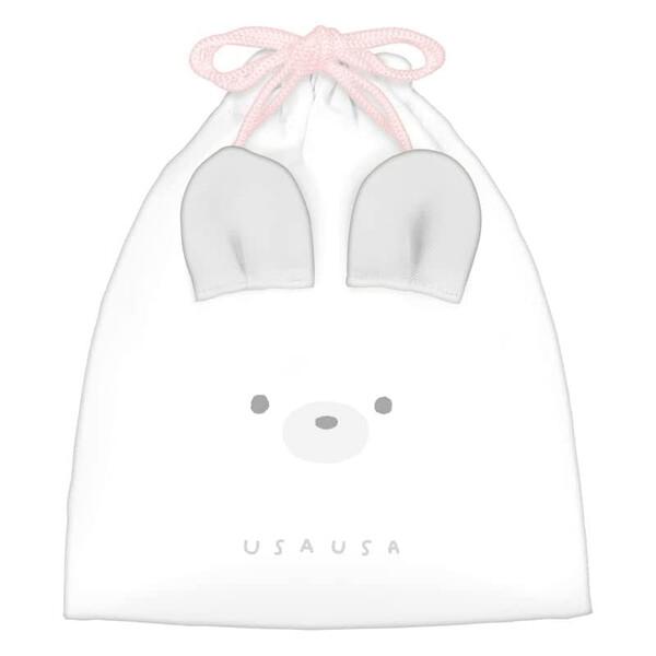 かわいい巾着が登場!お弁当袋やコップ袋など、新学期や新入学にピッタリです♪汚れにくく、乾きやすくくてシワになりにくい便利な巾着!【本体サイズ】約H230×W180×D70mm【パッケージサイズ】約H280×W205×D7mm【重量】約30g...