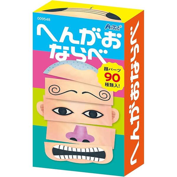 ならべるだけで大爆笑!へんがおいくつつくれるかな?ならべるだけで大爆笑!へんがおいくつつくれるかな?【商品サイズ】カード:100×28.5mm、化粧箱:102×60×25mm【セット内容】本体×1【材質】紙【製造国】中国■メーカー: アーテ...