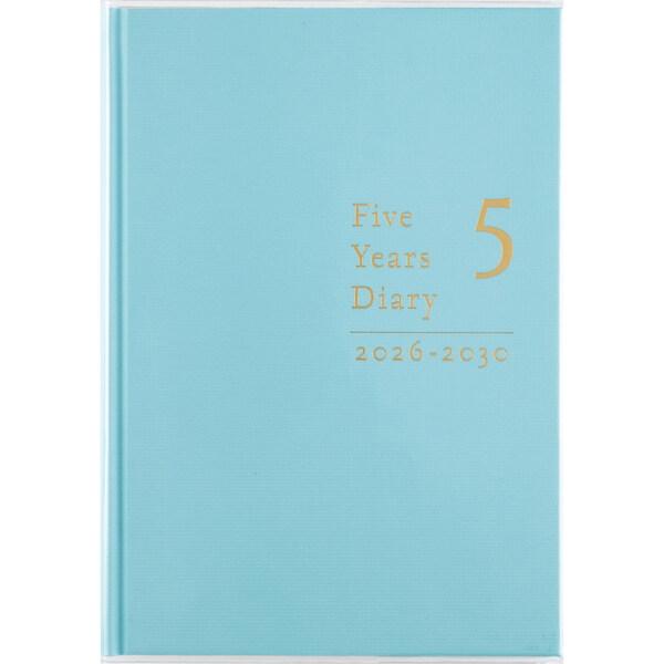 知的なブルーのハードカバー。明るく、楽しく、5年間!【週間予定表】5年分が1ページにまとまっているので、昨年の今日に何をしていたかがすぐわかります。共に年月を歩むのにふさわしい上質さ。5年間、生活に寄り添うパートナーになる一冊です。長年使い...