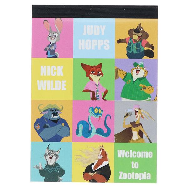 映画公開で盛り上がる「ZOOTOPIA (ズートピア) 2」アートシリーズ♪映画の世界観が楽しめる、カラフルで元気になれるデザインのアイテムが勢ぞろい!ちょっとした伝言やメッセージに便利な「メモミニ」です。タテ・ヨコ2柄、たっぷり使える計8...
