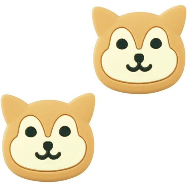 貼り付けたり、引っ掛けたりできるマグネットピン。磁石だから冷蔵庫や鉄製のドアにピタッと貼り付ける事ができます。メモの掲示、輪ゴムを引っ掛けておくことや、小物を吊るして保管できます。【サイズ】21mm × 9mm × 18mm　*どうぶつの耳...