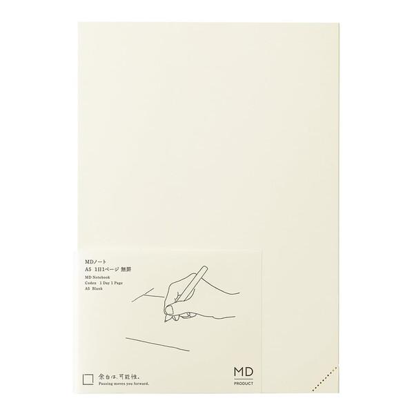 書きたいとき、その気持ちをそのままに。だから、シンプルに。“書く”“描く”にこだわった「MDノート」です。使い手にそっと寄り添うノートであるため、書き心地を極めたミニマルな仕立てを追求しました。こちらの商品は、持ち運びしやすい「A5」サイズ...