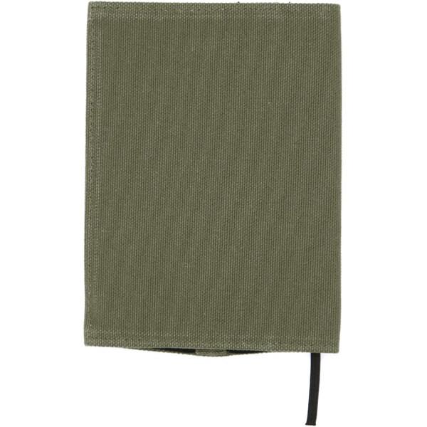 コシのある丈夫な「倉敷帆布」を使用!文庫サイズの「ブックカバー」です。使い込む程に手になじむ帆布の風合いを楽しめます。横幅10.6×高さ15×厚み2.5cmまでの文庫本に対応しています。背幅に合わせて、折り返しを調節できます。普段使いや、本...