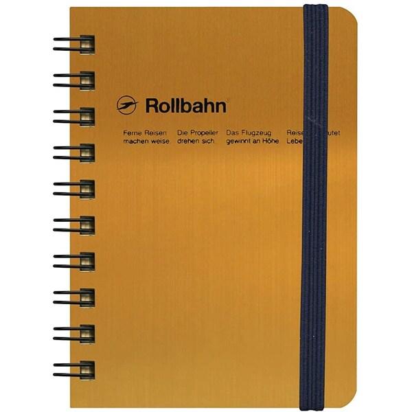 デルフォニックスが生んだ名作リングノート「ロルバーン」のメタリックカラーです方眼罫の入ったクリーム色の中紙を使用し、ページの最後にはPP製のポケットが5枚付属。用紙にはミシン目が入っており、きれいに切り離すことができますサイズ:A7変型サイ...