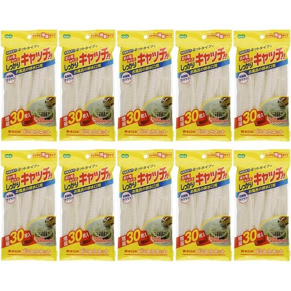 お風呂の排水口用に! 髪の毛・糸クズしっかりキャッチして配水管のつまりを防ぎます。伸縮自在の袋状ネットを、目皿全体にかぶせるだけ。適応する目皿のサイズは、円形で直径6cm〜15cmです。長さ:約17cm素材:ポリエチレン■メーカー: オーエ...