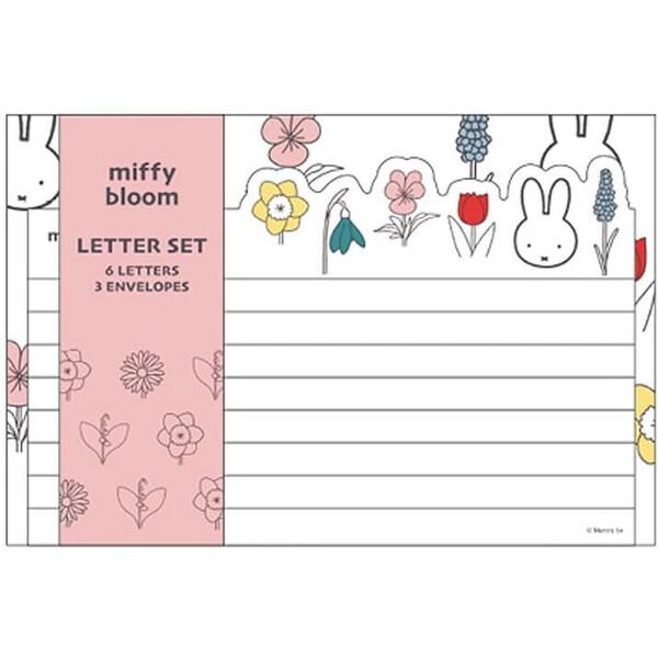 人気「miffy (ミッフィー)」の春らしいデザイン♪ダイカットがかわいい「レターセット」です。肌触りの良い、風合いのある紙を使用。便箋はA6くらいの大きさで、折らずに封筒に入ります。【サイズ】便箋=約148×95mm、封筒=約158×10...