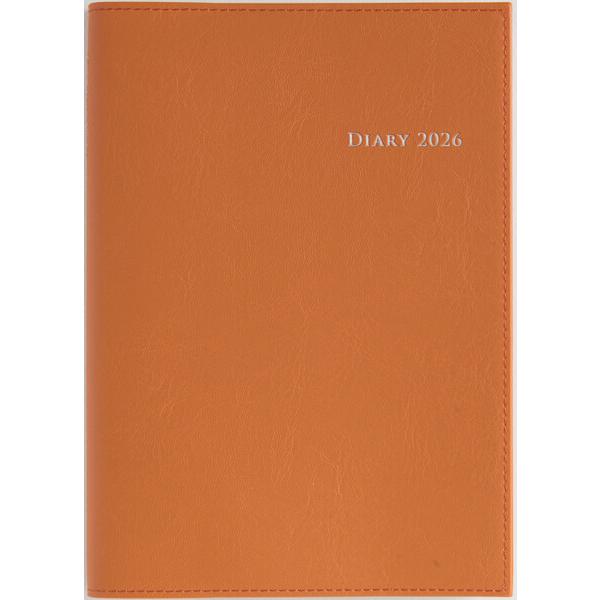 ビジネスシーンにもピッタリなカジュアルなデザイン。【月間予定表】カレンダーと同じような感覚で見ることができ、その月全体を俯瞰しやすいブロック式。　【週間予定表】左にスケジュール、右に横罫メモが付いているベーシックなレフト式。スケジュール欄に...