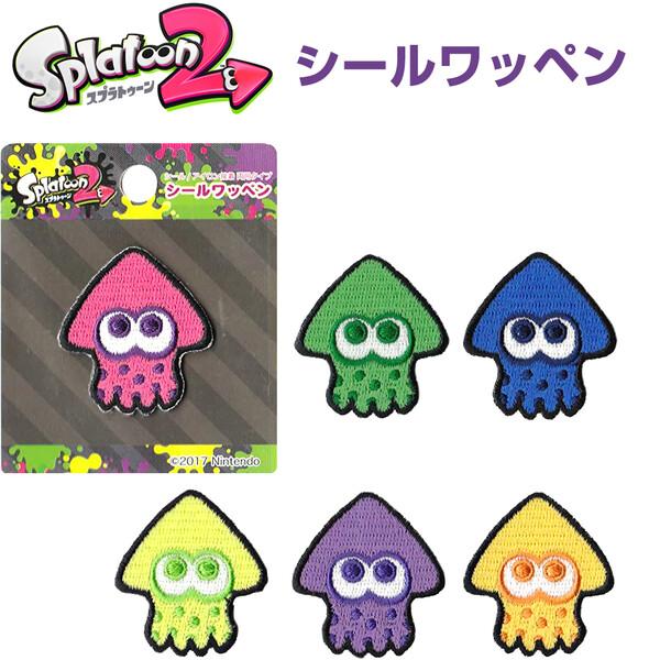 大人気ゲームスプラトゥーンからあのイカちゃんがワッペンで登場だ!イカしたワッペンで自分のお気に入りカラーで染め上げよう!■サイズ:約 高さ3.7cm◆こちらのワッペンはシール/アイロン両用タイプです。ワッペン・アップリケとして、アイロンで簡...