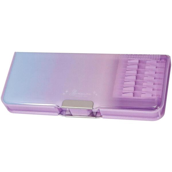 ふんわりかわいい、ゆめいろステーショナリー♪人気の2ドアコンパクトタイプ、マグネット式「筆入」です。鉛筆部分は透明なので、中身が見えて芯先も確認できます。ランドセルにぴったりサイズ。細め〜太め(7〜8mm)の鉛筆が入る鉛筆ホルダー(7本)付...