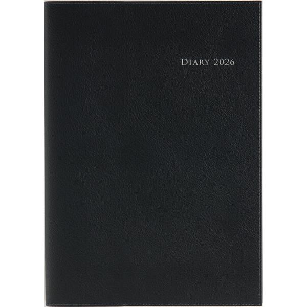 ビジネスシーンにもピッタリなカジュアルなデザイン【月間予定表】カレンダーと同じような感覚で見ることができ、その月全体を俯瞰しやすいブロック式。　【週間予定表】左にスケジュール、右に横罫メモが付いているベーシックなレフト式。スケジュール欄には...