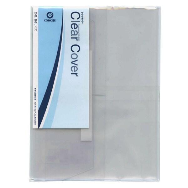 本(雑誌・ノート等)の厚さに調節できるクリアカバー(ブックカバー)です。(特徴)●厚手・半透明タイプ●本、雑誌、ノート等の厚みにジャストフィット●背幅約10〜30mmに対応のフリーサイズ●厚表紙でも無理なく装着●耐コピー生地の採用で、べたつ...