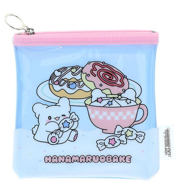 今日もがんばった“あなた”にハナマルをくれる、不思議なおばけ♪サンリオの新キャラで人気上昇中の「はなまるおばけ」デザイン。小物を入れるのに便利な「フラットスクエアポーチ」です。艶のあるビニール素材。オモテ面は透明なので、外から中身が確認でき...