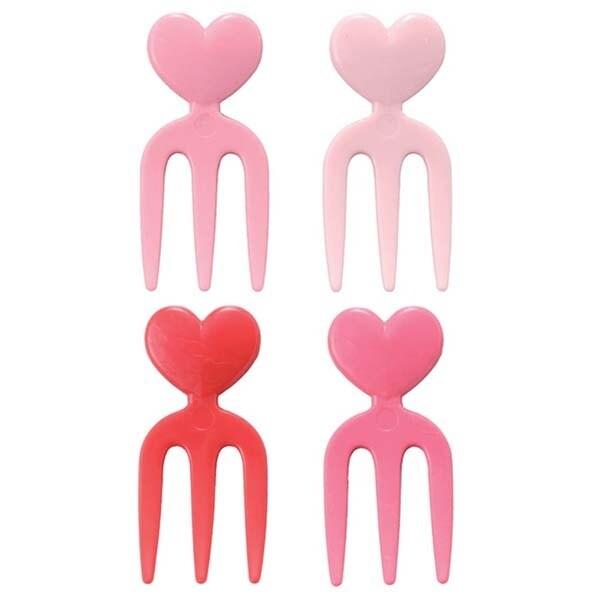 サイズ:長さ3.7cm本体重量:0.02kg素材・材質:スチロール樹脂原産国:日本セット内容・付属品:12本入(4色×3本)耐熱温度:70度ピック部分の長さ:約2.0cm「ハートフォークピック」は、ハートのお弁当ピックです。お弁当を楽しく飾...