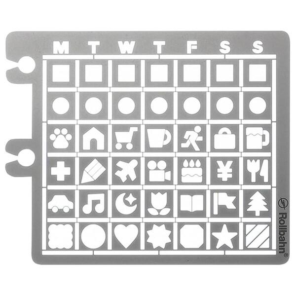 薄手のステンレス素材で作った、1ヶ月のカレンダーが描けるロルバーン専用のテンプレートが登場しました。予定管理やライフログに、機能と楽しさをプラスする新しいアクセサリーです。カラーバリエーションは、ターコイズブルー、シルバー、ゴールドの全3色...