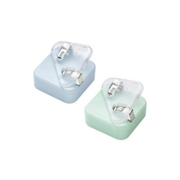 ・ちょこっと挟み&amp;おもさでページキープ!本閉じストレス軽減!ブック用クリップ　集中力持続で、スタディーパフォーマンスUP!・文字が透けて見えるクリアタイプ　2個使いでよりしっかりページキープ!・参考書・料理本・手帳など、いろんなシー...