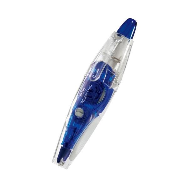 携帯に便利なノック式ペンタイプ。ノック式なので片手で簡単にヘッドが収納できます。スリムなペン型デザインで、クリップ付きなので収納にも便利です。消したい所をピッタリ消せる。「引いて」1行、「押して」1文字の2WAY機能。本体を反転させると、文...