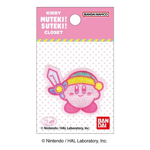 「星のカービィ」がさまざまな能力に変身する「KIBBY MUTEKI!SUTEKI!CLOSET」シリーズ♪便利なシール・アイロン両用タイプの「シールワッペン」です。帽子やスモッグ、レッスンバッグなど、持ち物の目印にちょうどいいサイズ。入園...