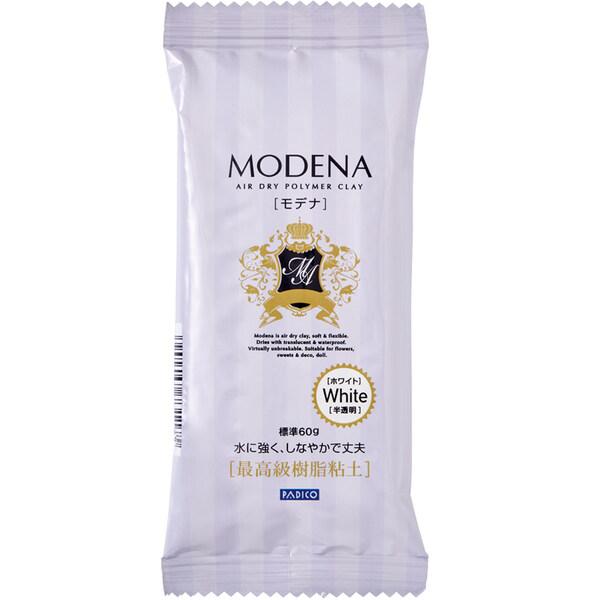 水に強く、しなやかで丈夫♪透明感・透光性のある高級樹脂ねんど「MODENA (モデナ)」です。乾燥後は、丈夫で折れや曲げに大変強く、乾くと耐水性(生活防水)になります。非常になめらかな質感に仕上がるので、花びらや光を通すランプなどに最適です...