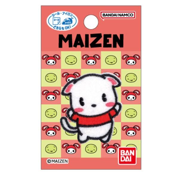 『まいぜんシスターズ』よりキャリーちゃんのかわいいワッペンです。お手持ちのめじるし・ワンポイントに☆アイロン接着はもちろん、アイロン接着ができない熱に弱い素材や、ビニールやステーショナリーにもご利用いただけます♪【サイズ】幅約3.4cm×縦...