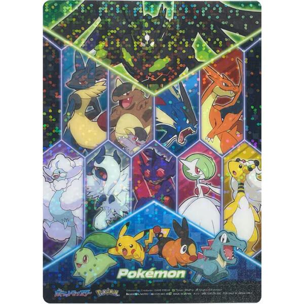 かっこいい「ポケットモンスター」♪大迫力の「メガシリーズ」デザイン。クリア素材の「下敷き」です。表面は、キラキラのホログラム加工付。【サイズ】B5 (約W180×H250mm)【材　質】PP【仕　様】表面ホログラム加工■メーカー: ショウワ...