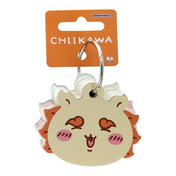 大人気「ちいかわ」デザイン♪フェイス型ダイカットがかわいい「メッセージカード」です。リングから外せば、メッセージカードとしても使えます。穴に紐やモールを通して、ギフト用タグにしてもキュート!たっぷり使える50枚。【サイズ】約W70×H60以...