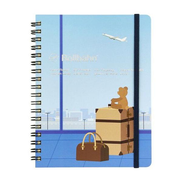 「シンプルで飽きのこないデザイン」と「使いやすさ」で人気の「ロルバーン」。書きやすく、にじまないリング式ノート「ポケット付メモ」です。B6に近い大きさで人気の「L」サイズ。お気に入りのぬいぐるみと一緒に、ヨーロッパ旅の瞬間をイメージしたデザ...