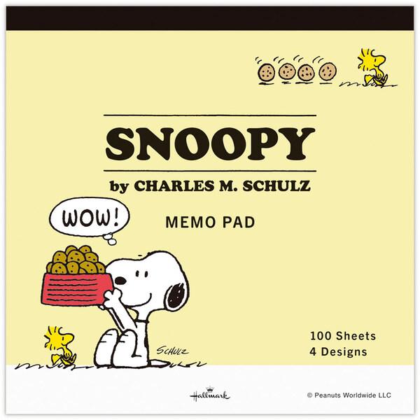 スヌーピーの身の回りにある大事な赤いもの「Happiness is Red」デザインコレクション♪ちょっとしたメッセージにも便利に使える「メモパッド」です。キャラクターではないけれど、PEANUTSの名脇役ともいえるさまざまな赤いもの。そん...