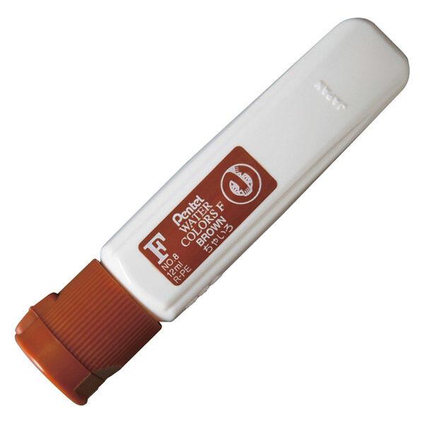 片手で開け閉めできるワンタッチキャップ&amp;ソフトチューブで使いやすい水彩絵の具。【材質】チューブ/PE、キャップ/PP【容量】12mL【色】茶色■メーカー: ぺんてる■品番: WFCT08※ご注文合計額が￥1100 (税込)以上の場合...