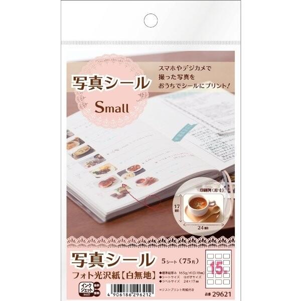 毎日の記録からとっておきの出来事まで、思い出を楽しく記録するシールです。小さめサイズの横長シールが作れます。印刷ソフト「ラベル屋さん」を使って簡単にレイアウトができます。■メーカー: エーワン■品番: 29621※ご注文合計額が￥1100 ...