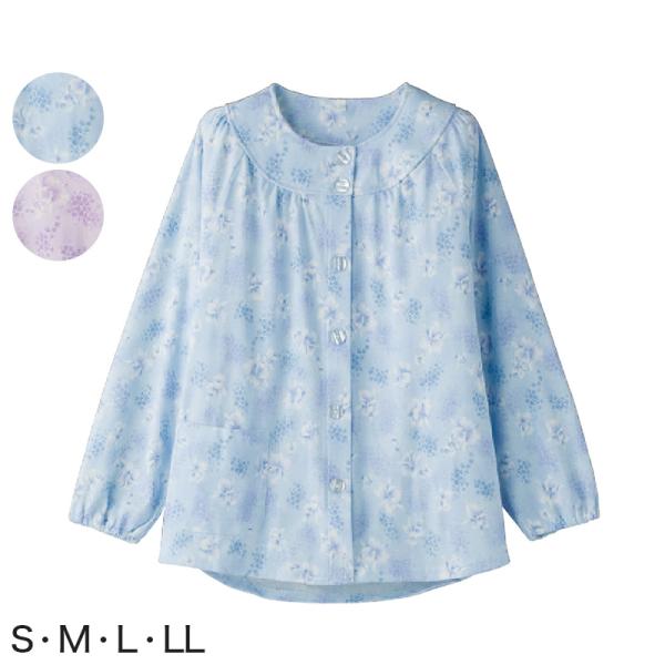 [サイズ]S （裄丈：73.5cm/着丈：67cm)M （裄丈：76cm  /着丈：69cm)L （裄丈：78.5cm/着丈：72cm)LL（裄丈：81cm  /着丈：75cm)[カラー]サックスパープル[素材・加工]ポリエステル65%/綿...