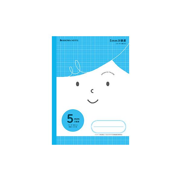 ◆メーカー名ショウワノート◆メーカー品番JFS-5B◆商品名ジャポニカフレンド学習帳5mm方眼ノート◆規格B5無線綴じ◆罫内容B5判＜5mm方眼罫＞リーダー罫入り科目シールつき◆枚数30枚◆サイズ本体W179×H252/本文W179×H25...