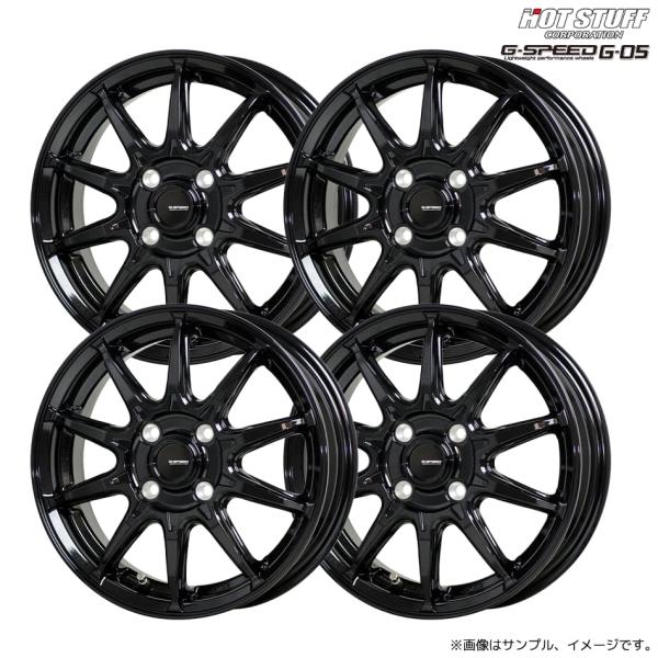 HOT STUFF｜G-SPEED G05■サイズ：12x3.50B■ホール/P.C.D.：4H/100■インセット/ハブ高(mm)：+42/29.9◆1ピース構造●ハブ径：φ67　●ナットホール径：φ32　●対応ボルト径：M12●適合荷重...