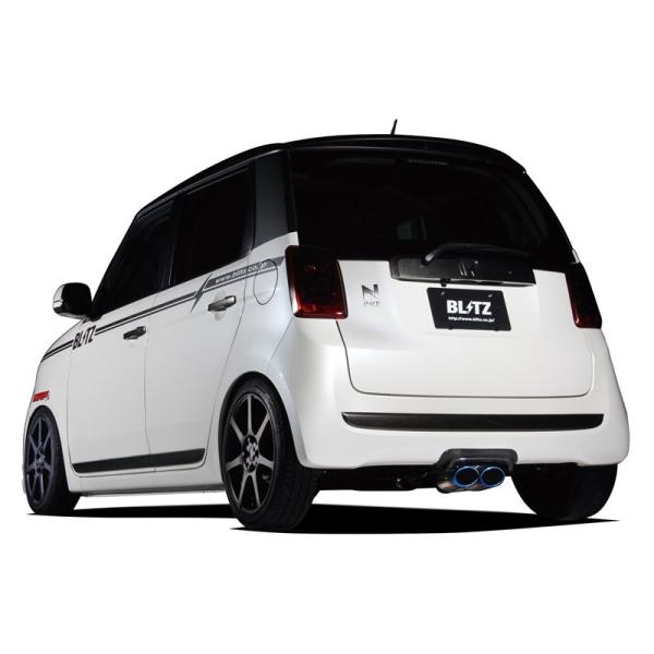 エアロダイナミクスと迫力のデザインを追求したエアロシステムBLITZ / AERO SPEED R-Concept (エアロスピード Rコンセプト)マフラーガーニッシュ FRP JG1/2 N-ONE■車種　HONDA　N-ONE■年式　1...