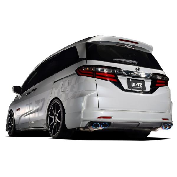 エアロダイナミクスと迫力のデザインを追求したエアロシステムBLITZ / AERO SPEED R-Concept (エアロスピード Rコンセプト)FRPディフューザー RC1/2 ODYSSEY■車種　HONDA　オデッセイ　オデッセイH...