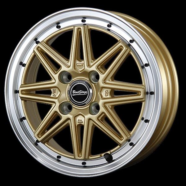 サイズ:15x4.5インセット:45P.C.D.:100穴数:4ディスク突出(mm):8.5ハブ高(mm):26.1ハブ径:67.1リム深さ(mm):20カラー:Semi Gloss Glod(セミグロスゴールド)規格:JWL・VIA規格適...