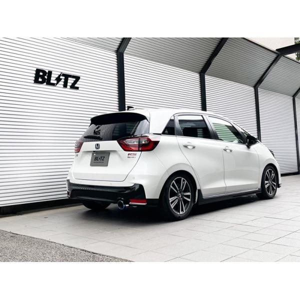 最大3種のテールパイプが自在に交換可能なカスタムエディションBLITZ / NUR-SPEC Exhaust System・商品名: NUR-SPEC カスタムエディション・車種・ブランド: HONDA フィット・型式｜年式｜排ガス記号 G...