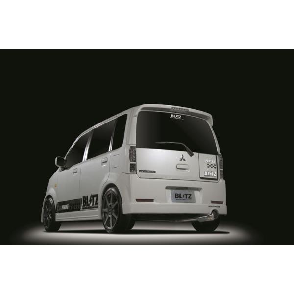 JASMA基準適合。軽自動車専用の砲弾型サイレンサー採用モデルBLITZ / NUR-SPEC Exhaust System・商品名: NUR-SPEC K・車種・ブランド: NISSAN オッティ・型式｜年式｜排ガス記号 H92W｜06/...