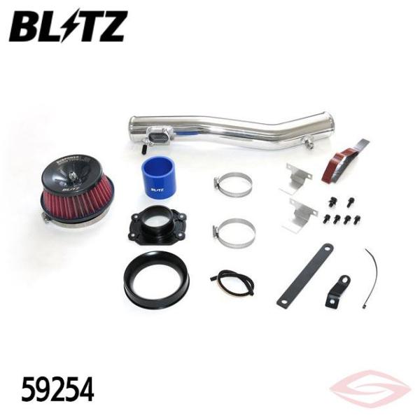 繊維フィルターにステンレスメッシュで補強したエアクリーナーBLITZ / ブリッツAIR CLEANER / エアクリーナーCORE TYPE / コアタイプSUS POWER LM-RED / サスパワーLMレッド■適合車種・メーカー：ス...