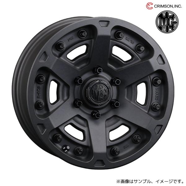 CRIMSON MG / ARMOR FF (アーマー)■サイズ：17x7.0J■ホール数：6■P.C.D.：139.7■インセット：+38■ハブ径：φ106.2■カラー設定　ショットガンブラック/マットブラッククリア(SHOTGUN BL...