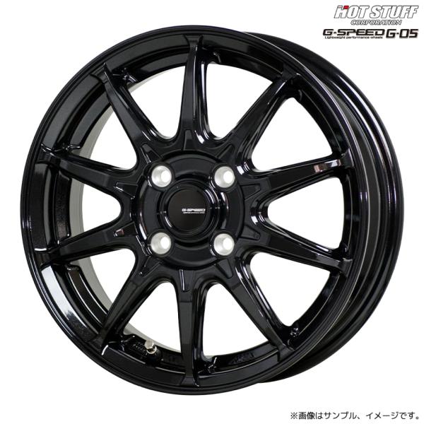 HOT STUFF｜G-SPEED G05■サイズ：14x4.5J■ホール/P.C.D.：4H/100■インセット/ハブ高(mm)：+45/29.8◆1ピース構造●ハブ径：φ67　●ナットホール径：φ32　●対応ボルト径：M12●適合荷重…...
