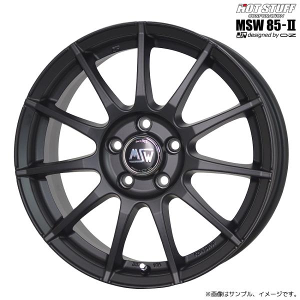 HOT STUFF｜MSW 85-II■サイズ：16x6.5J■ホール/P.C.D.：5H/108■インセット/ハブ径：+50/φ63.4◆参考適合車両：Volvo (ボルボ)◆1ピース構造●オーダー品番：85-16T　●ボルト座：60°テ...