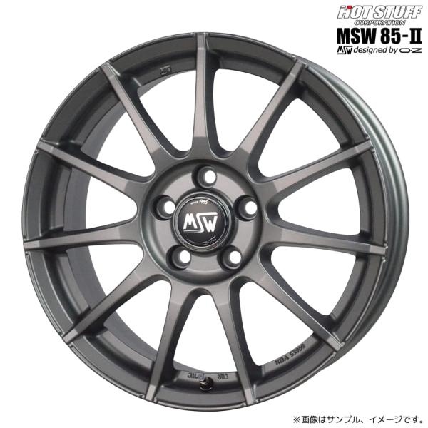 HOT STUFF｜MSW 85-II■サイズ：16x6.5J■ホール/P.C.D.：5H/112■インセット/ハブ径：+50/φ57.1◆参考適合車両：Audi/Volkswagen (アウディ/フォルクスワーゲン)◆1ピース構造●オーダ...